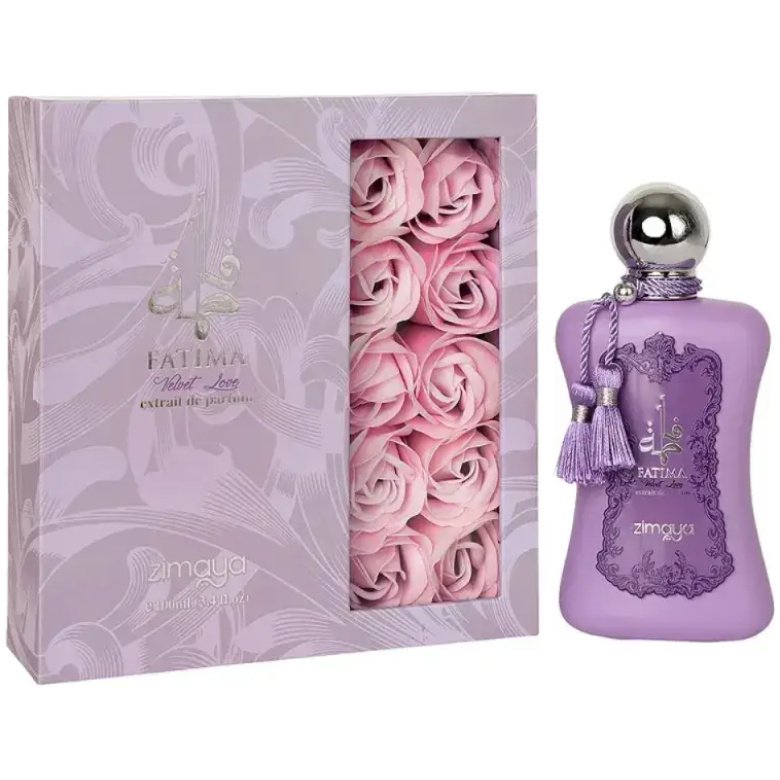 Perfume Feminino Árabe Fatima Velvet Love Zimaya Afnan Extrait de ...